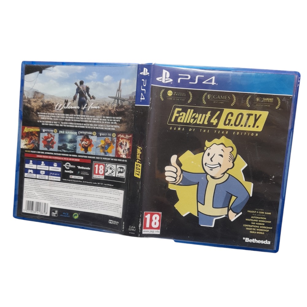 Pre-owned Fallout 4 G.O.T.Y (Ps4) - Own4Less